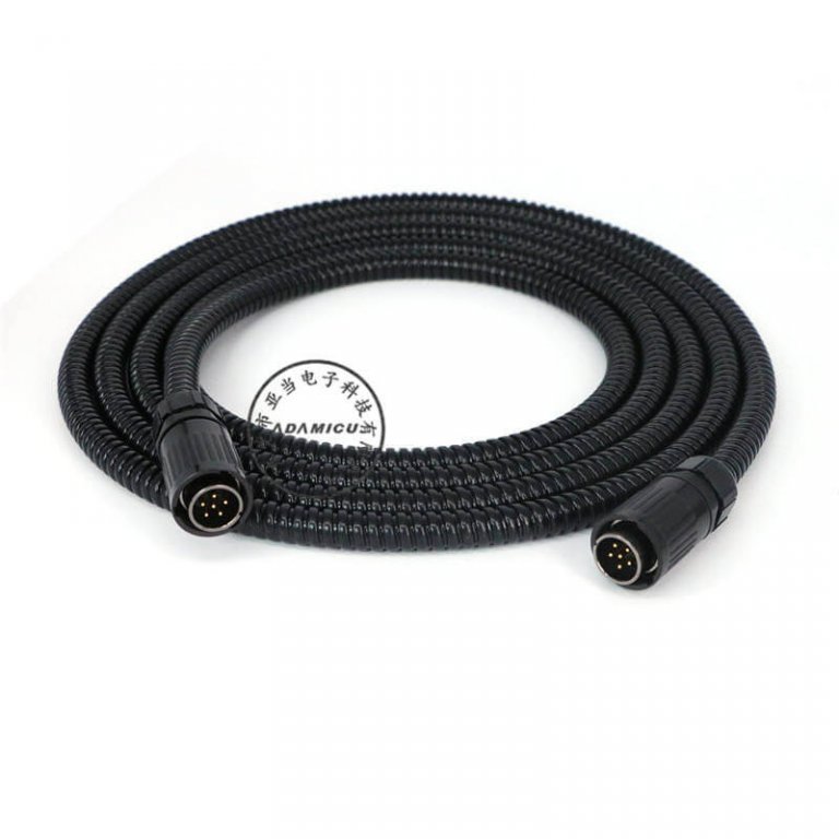 siemens servo drive encoder cable assembly Circular 6pin_ADAMICU